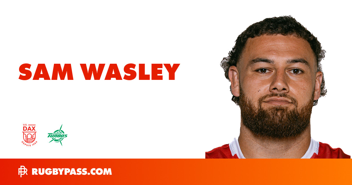 Sam Wasley Rugby Bio | News, Stats, Age, Height & Team | RugbyPass