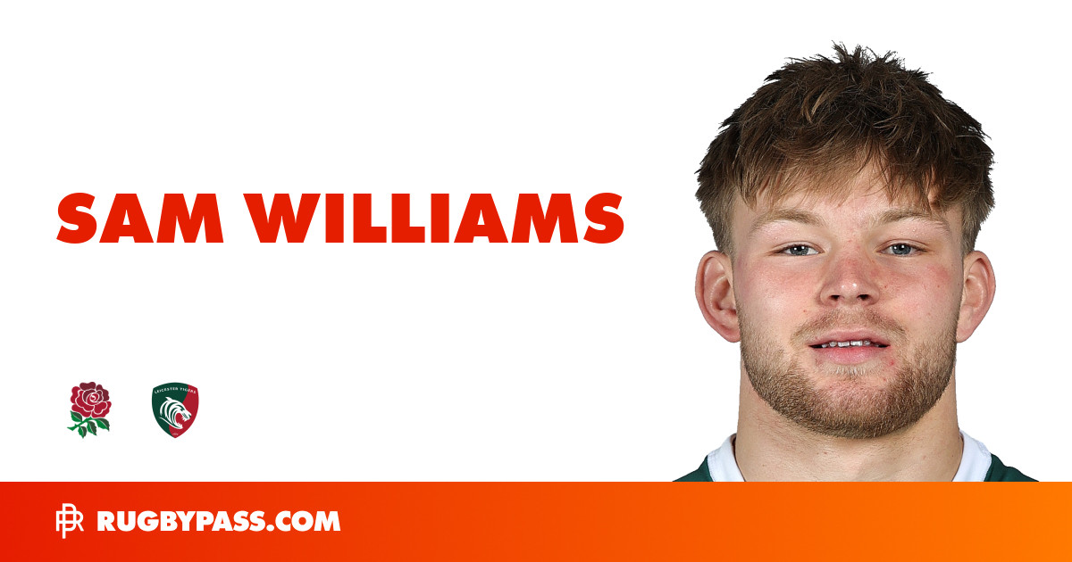Sam Williams Rugby Bio | News, Stats, Age, Height & Team | RugbyPass