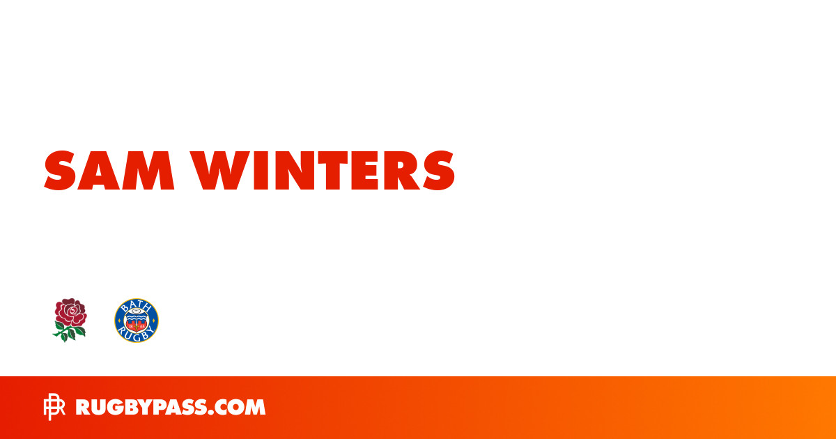 Sam Winters Rugby Bio | News, Stats, Age, Height & Team | RugbyPass