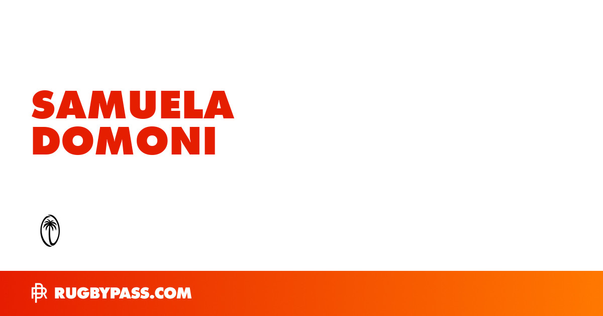 Samuela Domoni Rugby | Samuela Domoni News, Stats & Team | RugbyPass