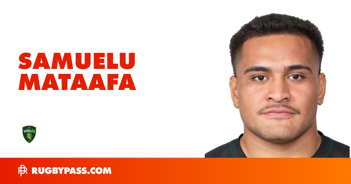 Samuelu Mataafa Rugby Bio | News, Stats, Age, Height & Team | RugbyPass