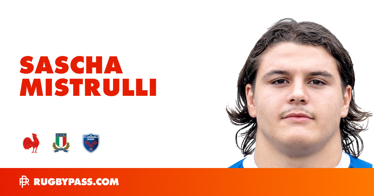 Sascha Mistrulli Rugby Bio | News, Stats, Age, Height & Team | RugbyPass