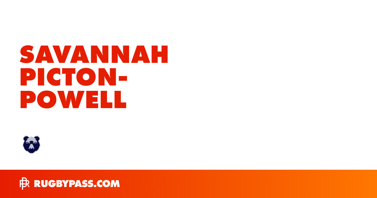 Savannah Picton-Powell Rugby Bio | News, Stats, Age, Height & Team ...