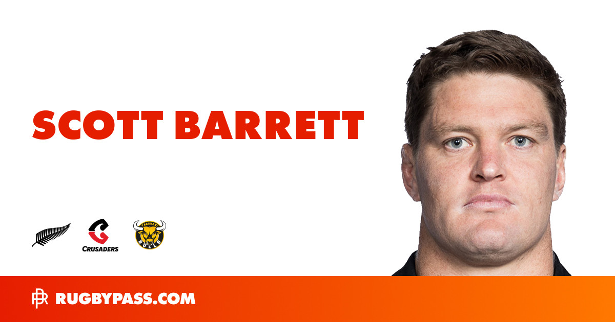 Scott Barrett Rugby Bio | News, Stats, Age, Height & Team | RugbyPass