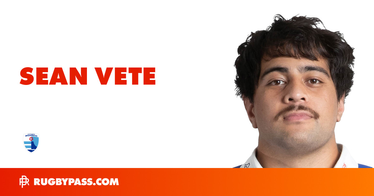 Sean Vete Rugby Bio | News, Stats, Age, Height & Team | RugbyPass