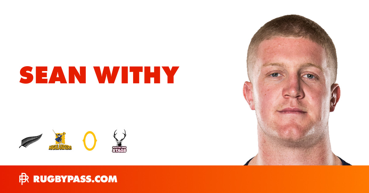 Sean Withy Rugby Bio | News, Stats, Age, Height & Team | RugbyPass