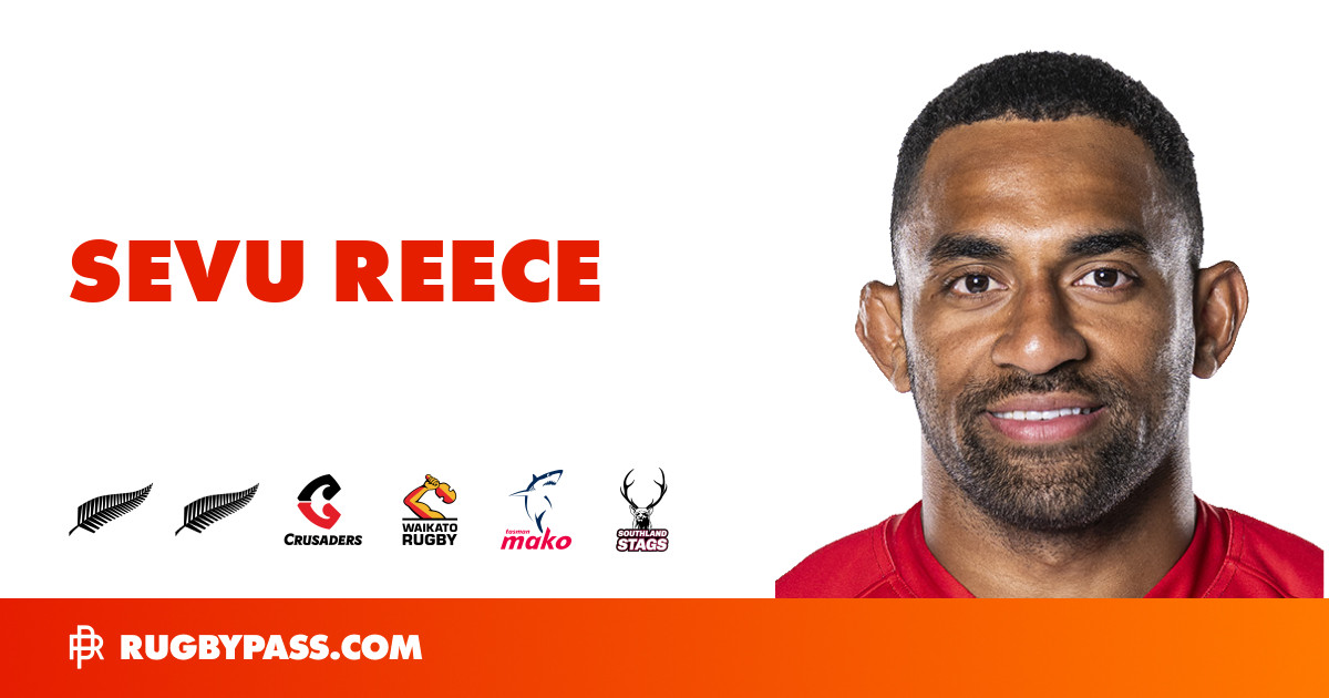 Sevu Reece Rugby Bio | News, Stats, Age, Height & Team | RugbyPass
