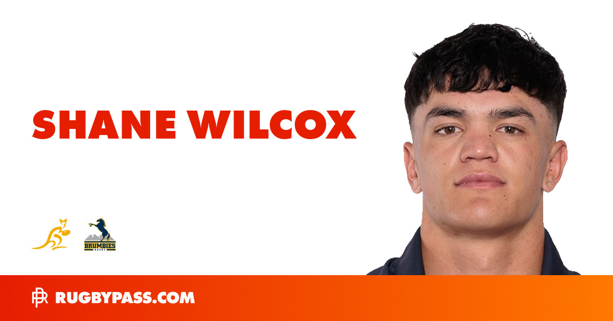 Shane Wilcox Rugby Bio | News, Stats, Age, Height & Team | RugbyPass