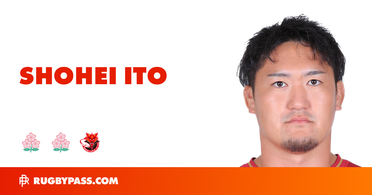 Shohei Ito Rugby Bio | News, Stats, Age, Height & Team | RugbyPass