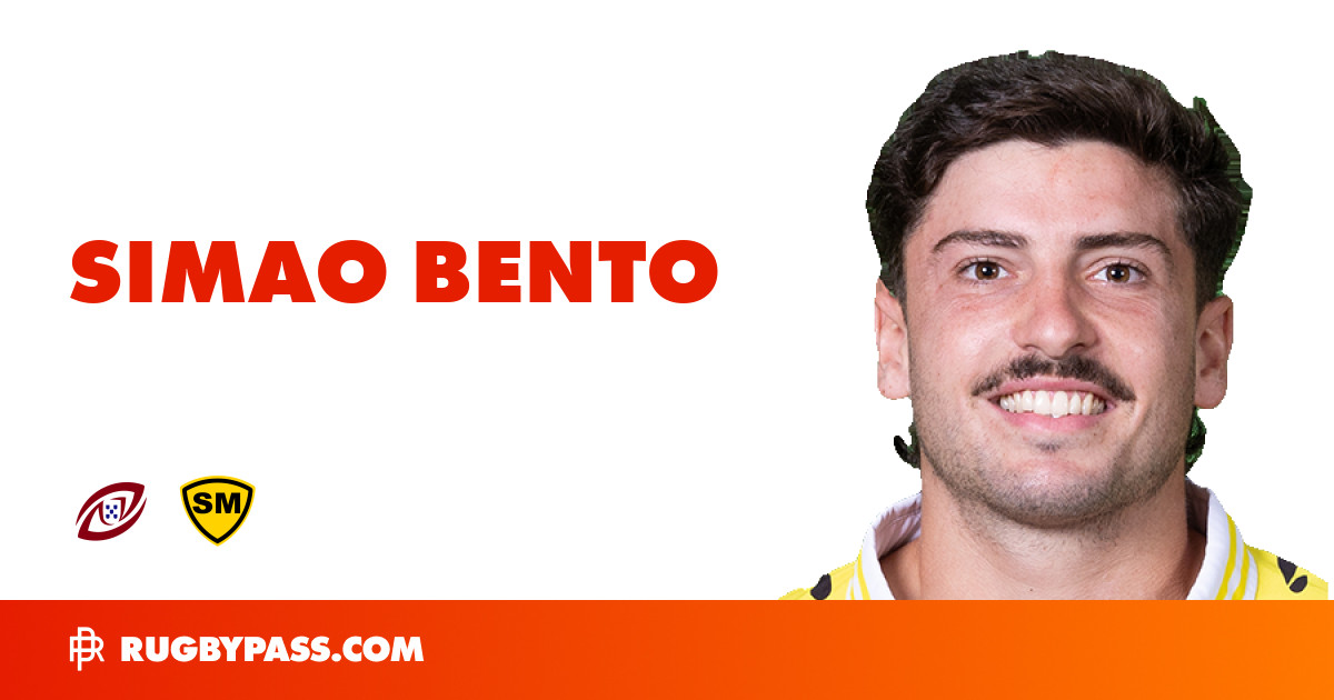 Simao Bento Rugby Bio | News, Stats, Age, Height & Team | RugbyPass