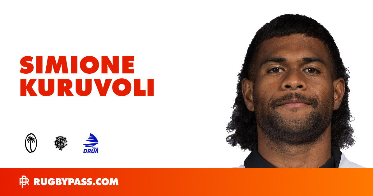 Simione Kuruvoli Rugby Bio | News, Stats, Age, Height & Team | RugbyPass