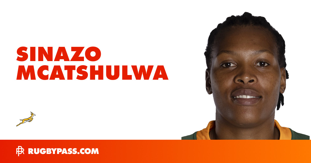 Sinazo Mcatshulwa Rugby Bio | News, Stats, Age, Height & Team | RugbyPass