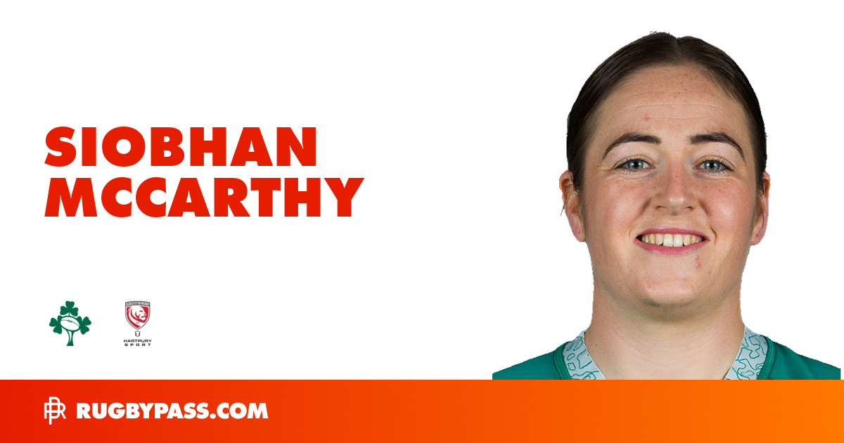 Siobhan McCarthy Rugby Bio | News, Stats, Age, Height & Team | RugbyPass