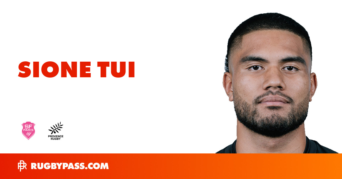 Sione Tui Rugby Bio | News, Stats, Age, Height & Team | RugbyPass