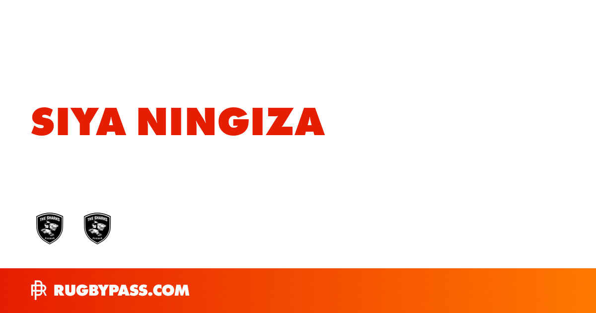 Siya Ningiza Rugby Bio | News, Stats, Age, Height & Team | RugbyPass