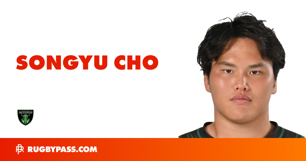 Songyu Cho Rugby Bio | News, Stats, Age, Height & Team | RugbyPass