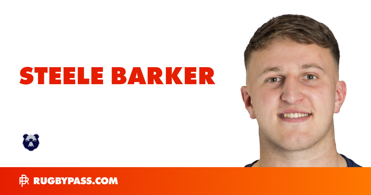 Steele Barker Rugby Bio | News, Stats, Age, Height & Team | RugbyPass