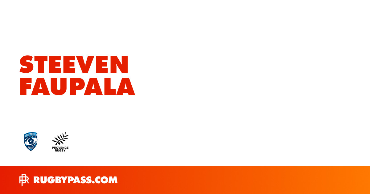 Steeven Faupala Rugby Bio | News, Stats, Age, Height & Team | RugbyPass