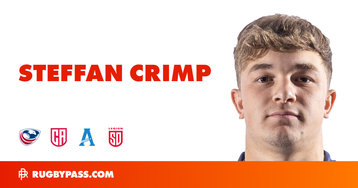 Steffan Crimp Rugby Bio | News, Stats, Age, Height & Team | RugbyPass