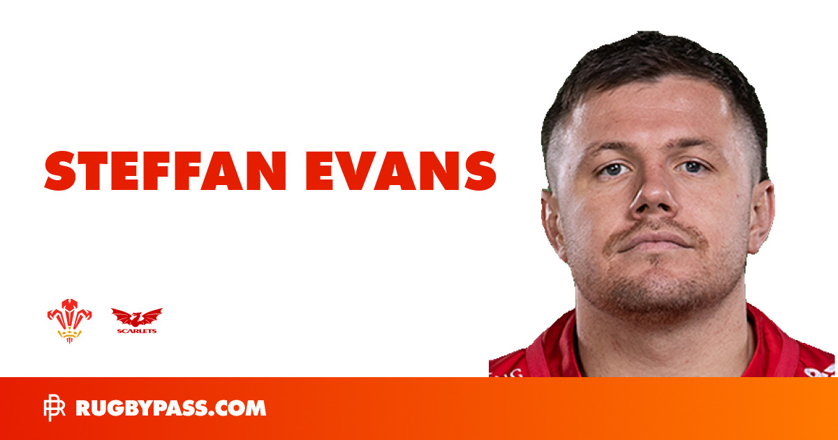 Steffan Evans Rugby Bio | News, Stats, Age, Height & Team | RugbyPass