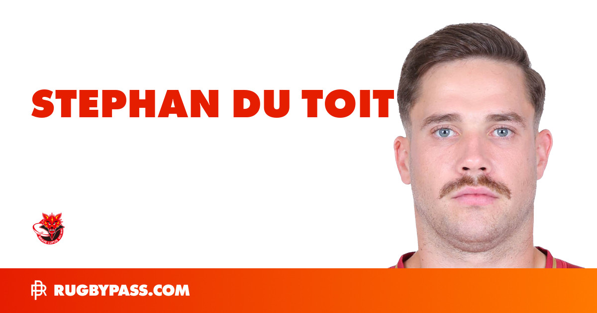 Stephan Du Toit Rugby Bio | News, Stats, Age, Height & Team | RugbyPass