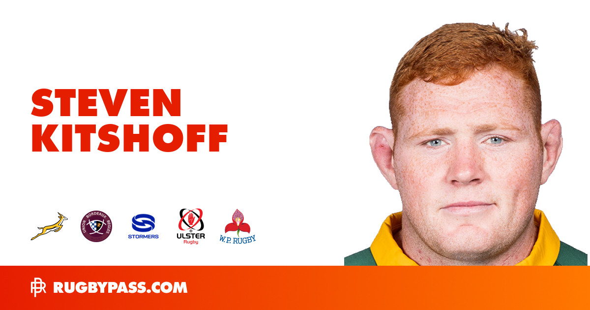 Steven Kitshoff Rugby Bio | News, Stats, Age, Height & Team | RugbyPass