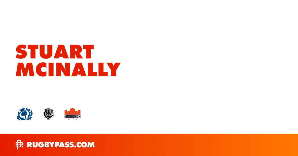 Stuart McInally Rugby Bio | News, Stats, Age, Height & Team | RugbyPass
