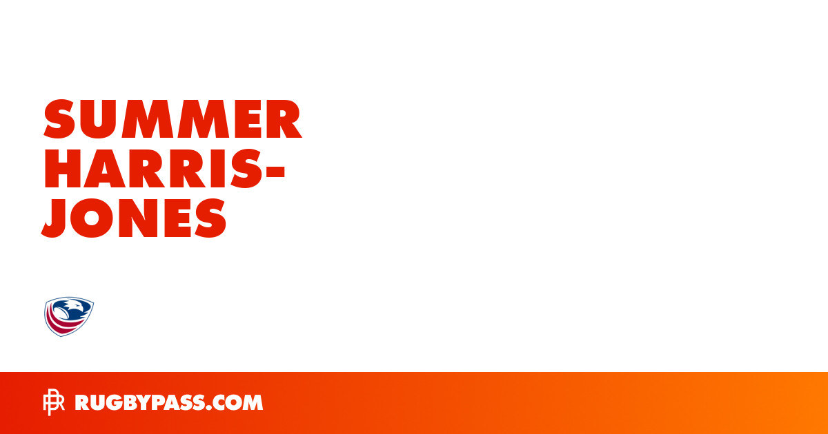 Summer Harris-Jones Rugby Bio | News, Stats, Age, Height & Team | RugbyPass