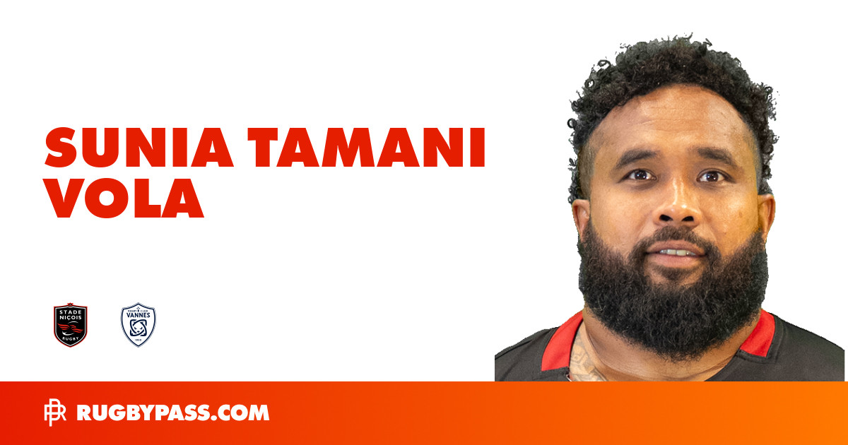 Sunia Tamani Vola Rugby Bio | News, Stats, Age, Height & Team | RugbyPass
