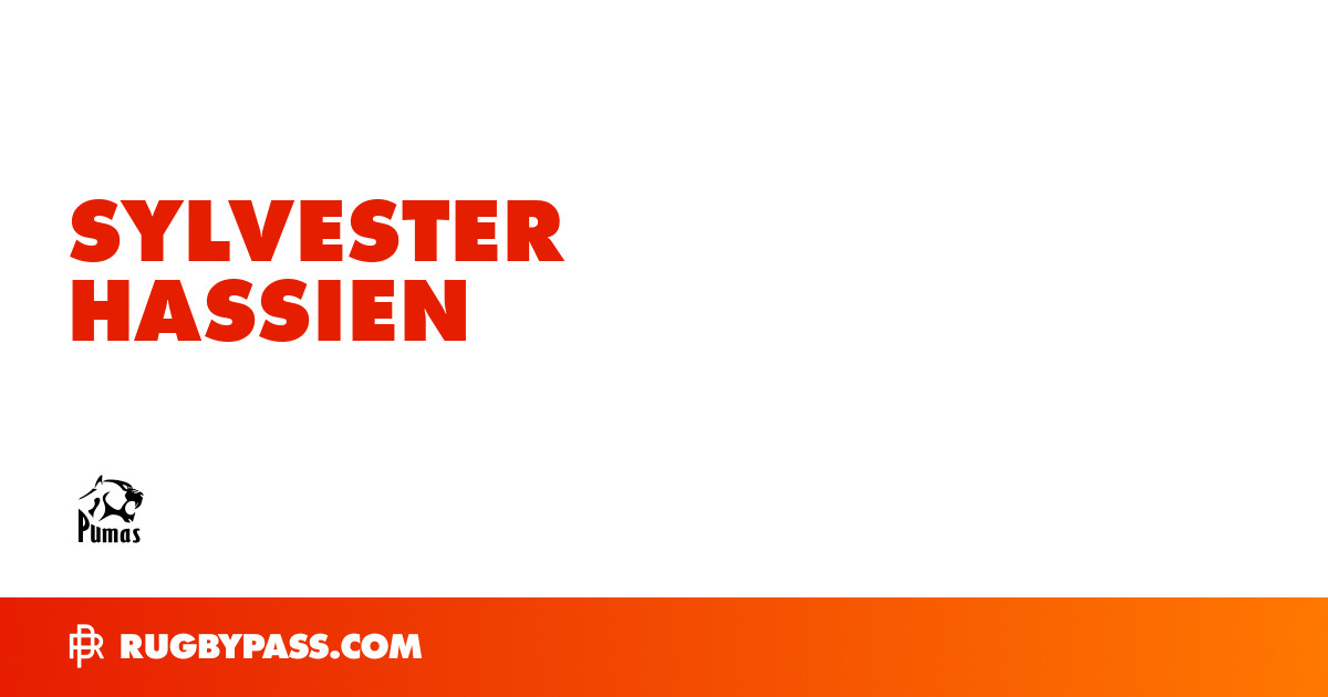 Sylvester Hassien Rugby Bio | News, Stats, Age, Height & Team | RugbyPass