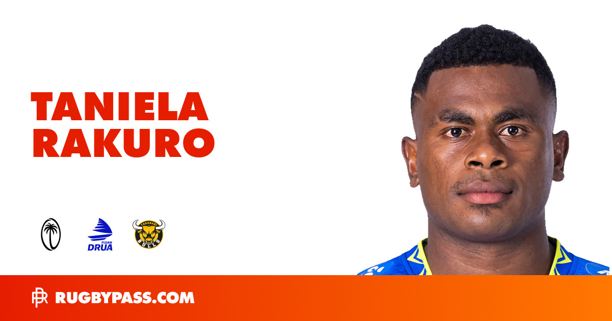 Taniela Rakuro Rugby Bio | News, Stats, Age, Height & Team | RugbyPass