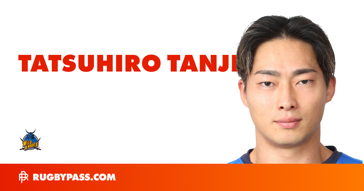 Tatsuhiro Tanji Rugby Bio | News, Stats, Age, Height & Team | RugbyPass