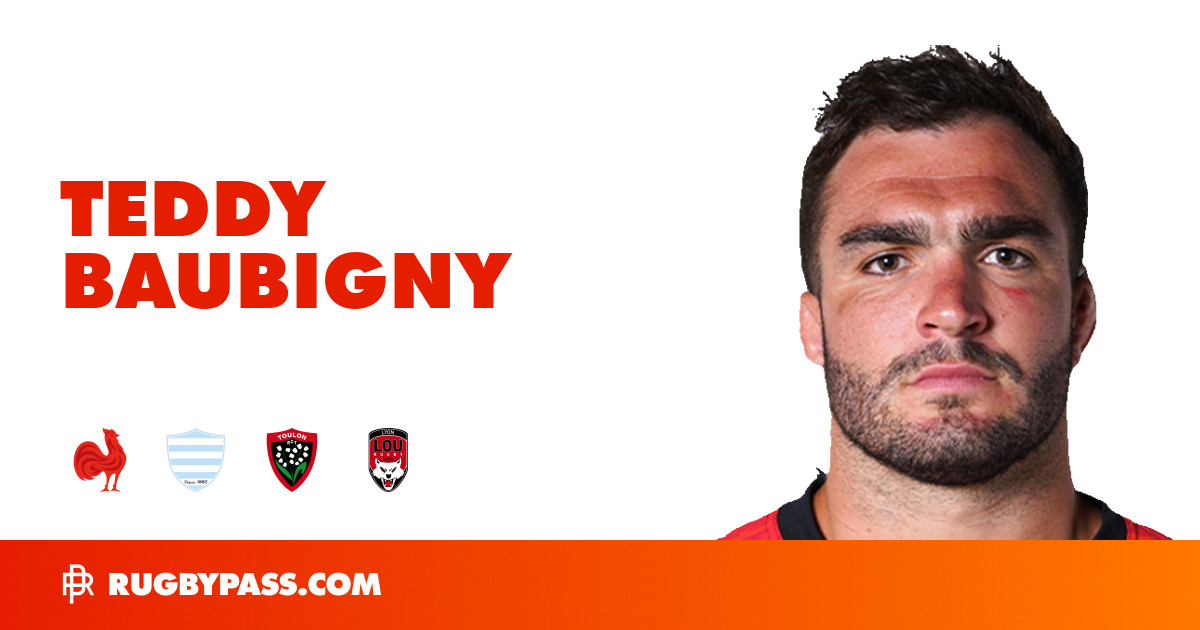 Teddy Baubigny Rugby Bio | News, Stats, Age, Height & Team | RugbyPass