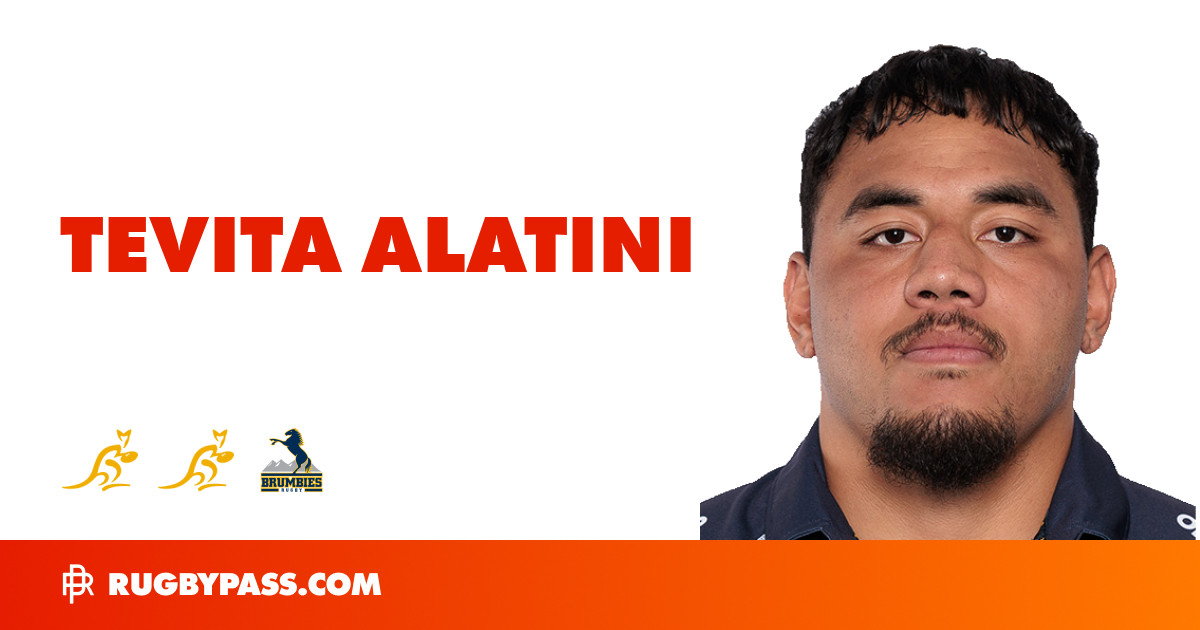 Tevita Alatini Rugby Bio | News, Stats, Age, Height & Team | RugbyPass