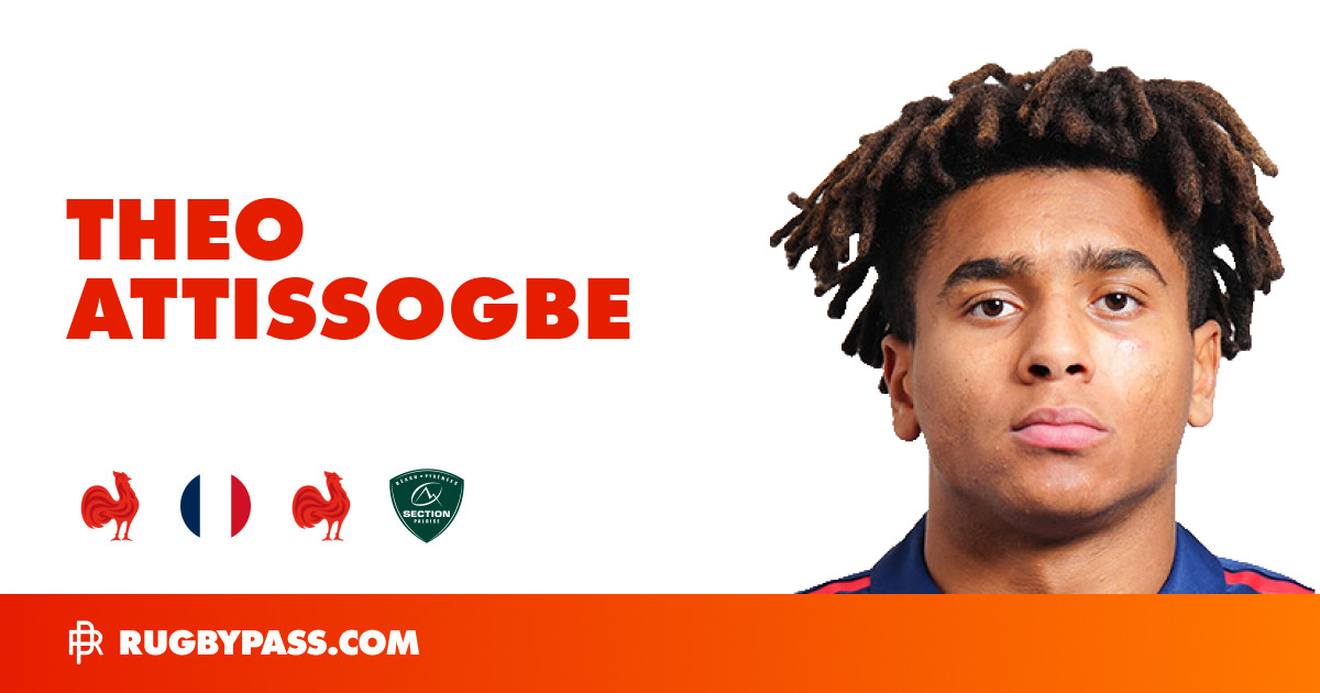 Theo Attissogbe Rugby Bio | News, Stats, Age, Height & Team | RugbyPass