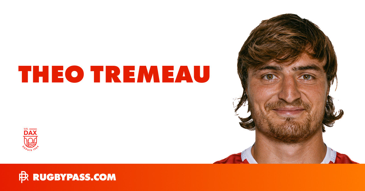 Theo Tremeau Rugby Bio | News, Stats, Age, Height & Team | RugbyPass