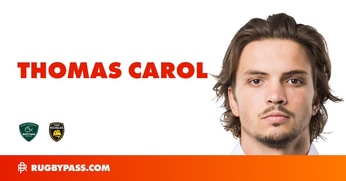 Thomas Carol Rugby Bio | News, Stats, Age, Height & Team | RugbyPass
