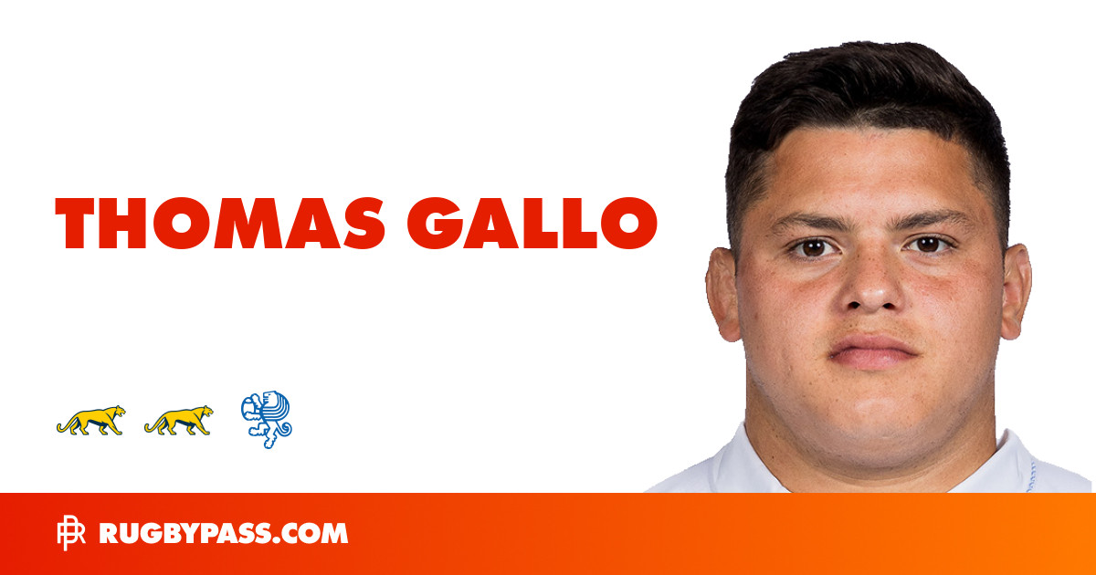 Thomas Gallo Rugby Bio | News, Stats, Age, Height & Team | RugbyPass