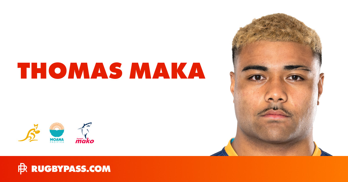 Thomas Maka Rugby Bio | News, Stats, Age, Height & Team | RugbyPass