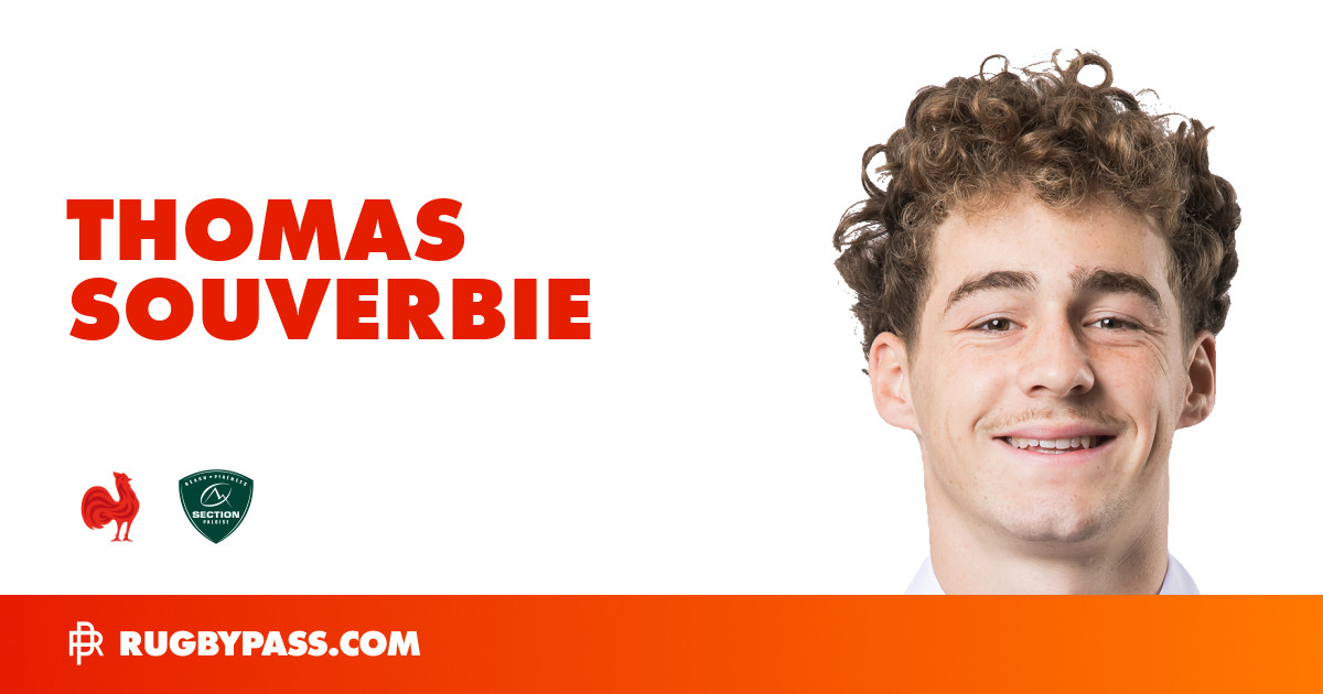 Thomas Souverbie Rugby Bio | News, Stats, Age, Height & Team | RugbyPass