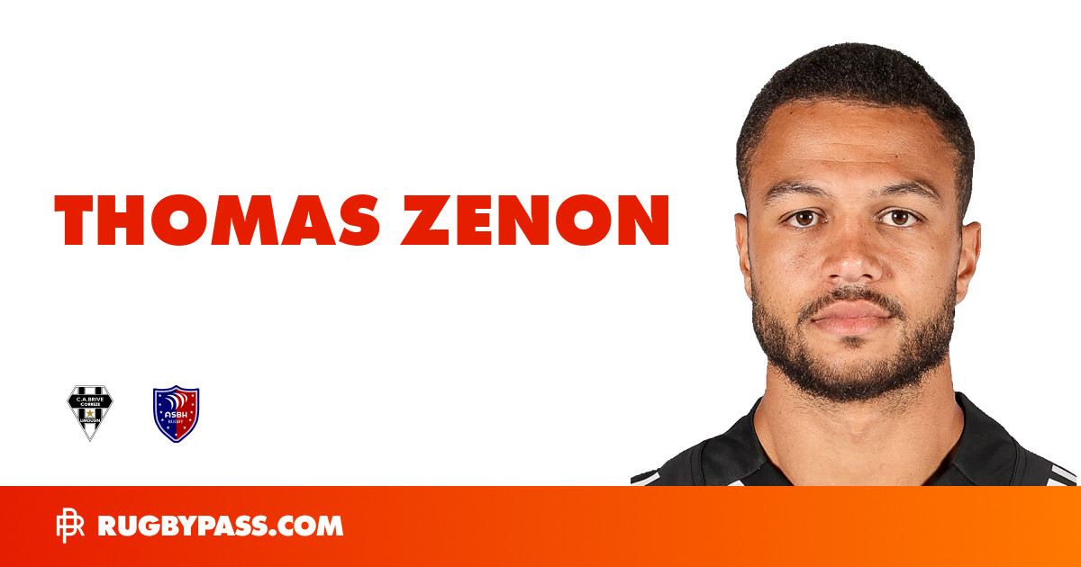 Thomas Zenon Rugby Bio | News, Stats, Age, Height & Team | RugbyPass