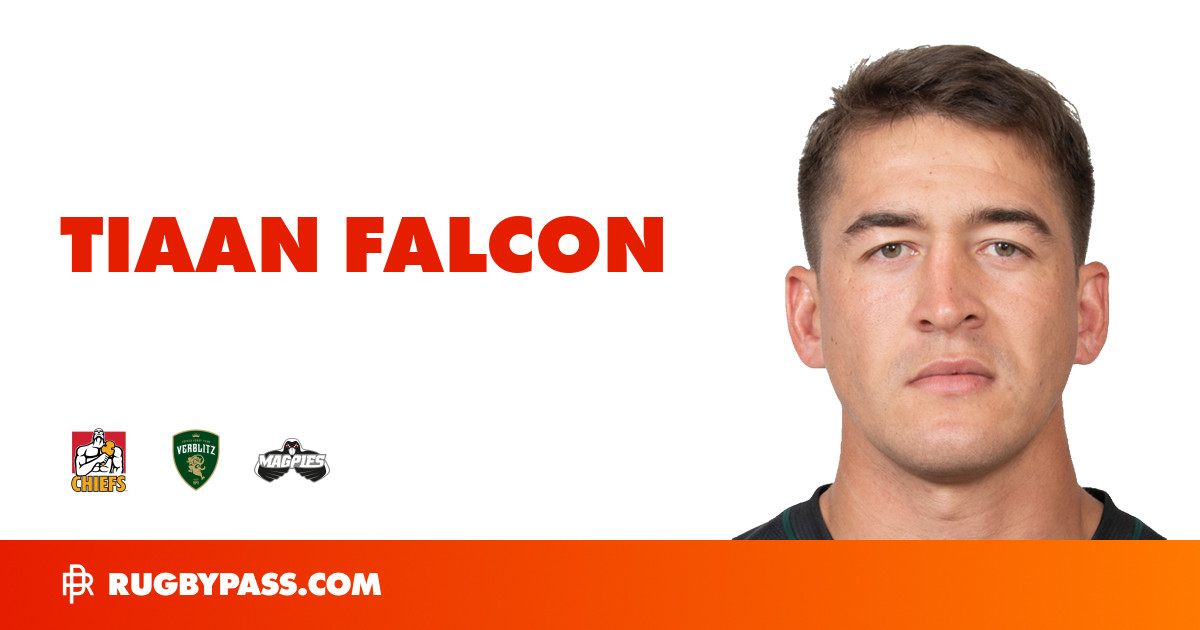 Tiaan Falcon Rugby Bio | News, Stats, Age, Height & Team | RugbyPass