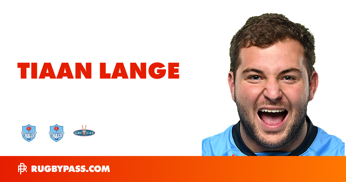 Tiaan Lange Rugby Bio | News, Stats, Age, Height & Team | RugbyPass