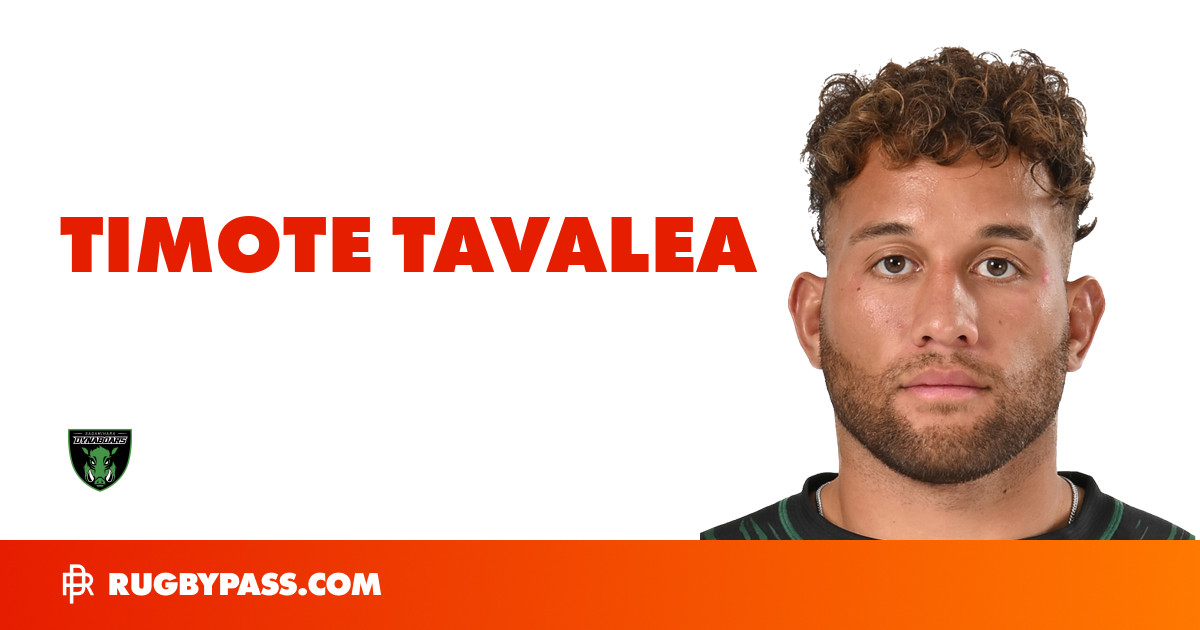 Timote Tavalea Rugby Bio | News, Stats, Age, Height & Team | RugbyPass