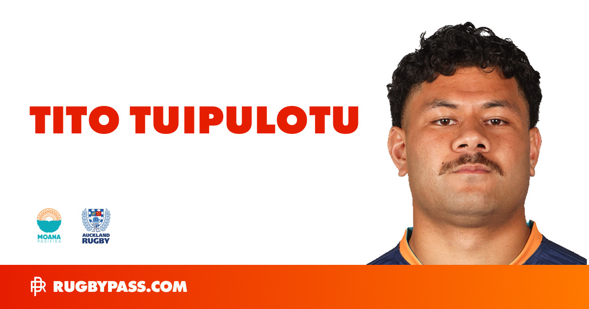 Tito Tuipulotu Rugby Bio | News, Stats, Age, Height & Team | RugbyPass