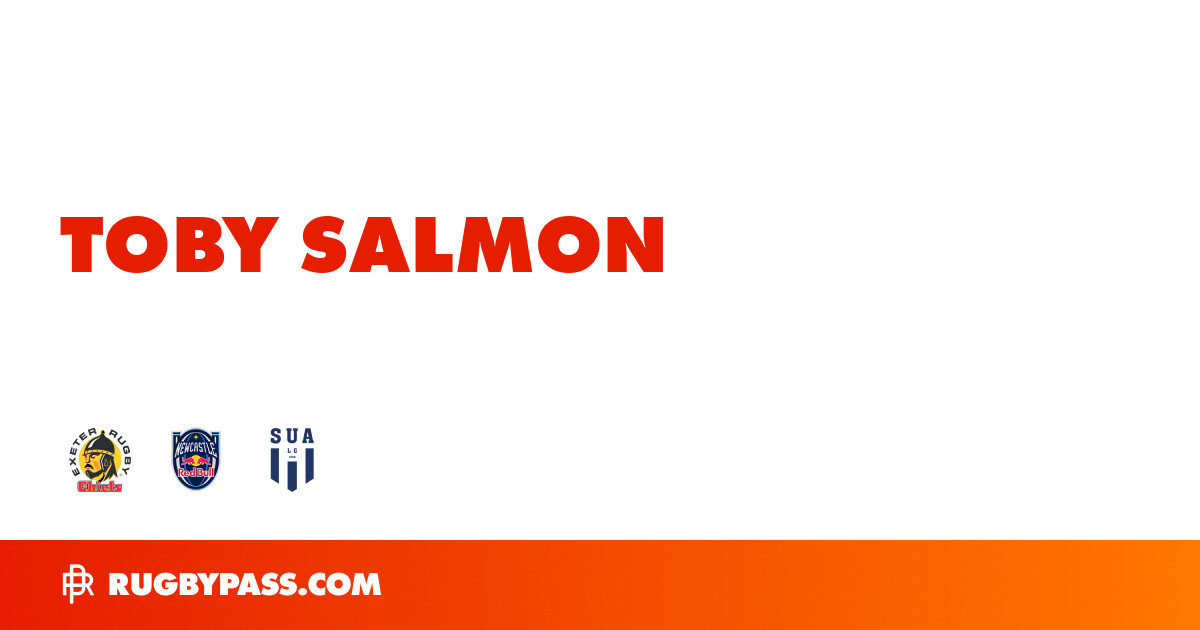 Toby Salmon Rugby Bio | News, Stats, Age, Height & Team | RugbyPass