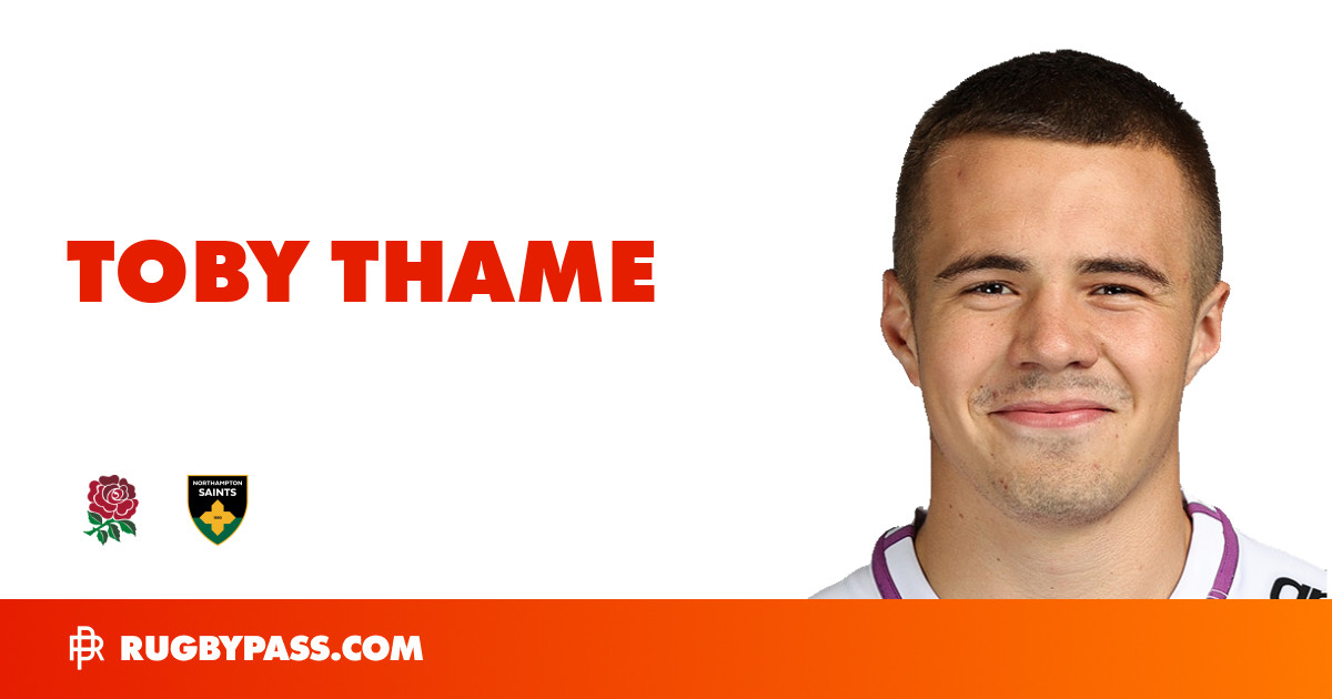 Toby Thame Rugby Bio | News, Stats, Age, Height & Team | RugbyPass