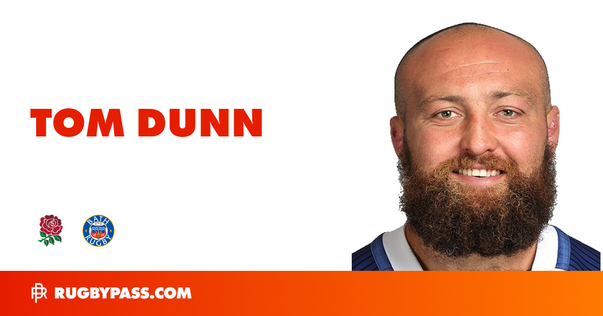 Tom Dunn Rugby Bio | News, Stats, Age, Height & Team | RugbyPass
