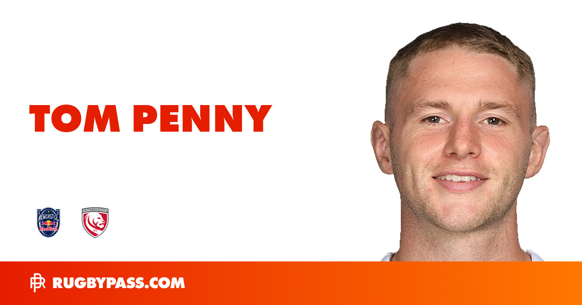 Tom Penny Rugby Bio | News, Stats, Age, Height & Team | RugbyPass
