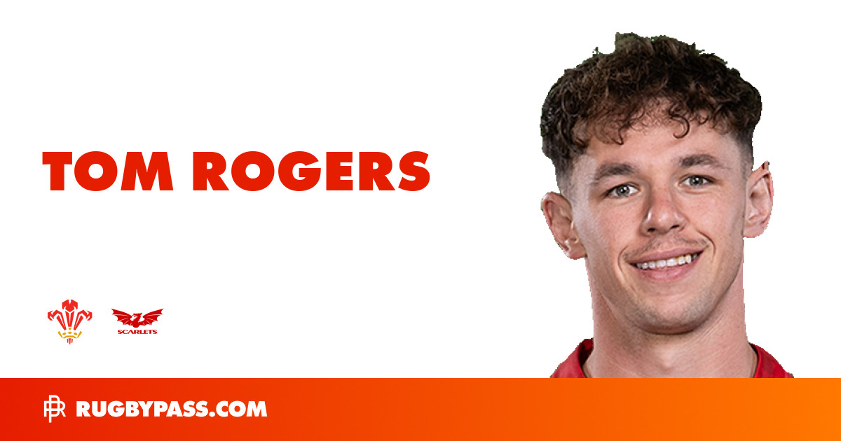 Tom Rogers Rugby Bio | News, Stats, Age, Height & Team | RugbyPass